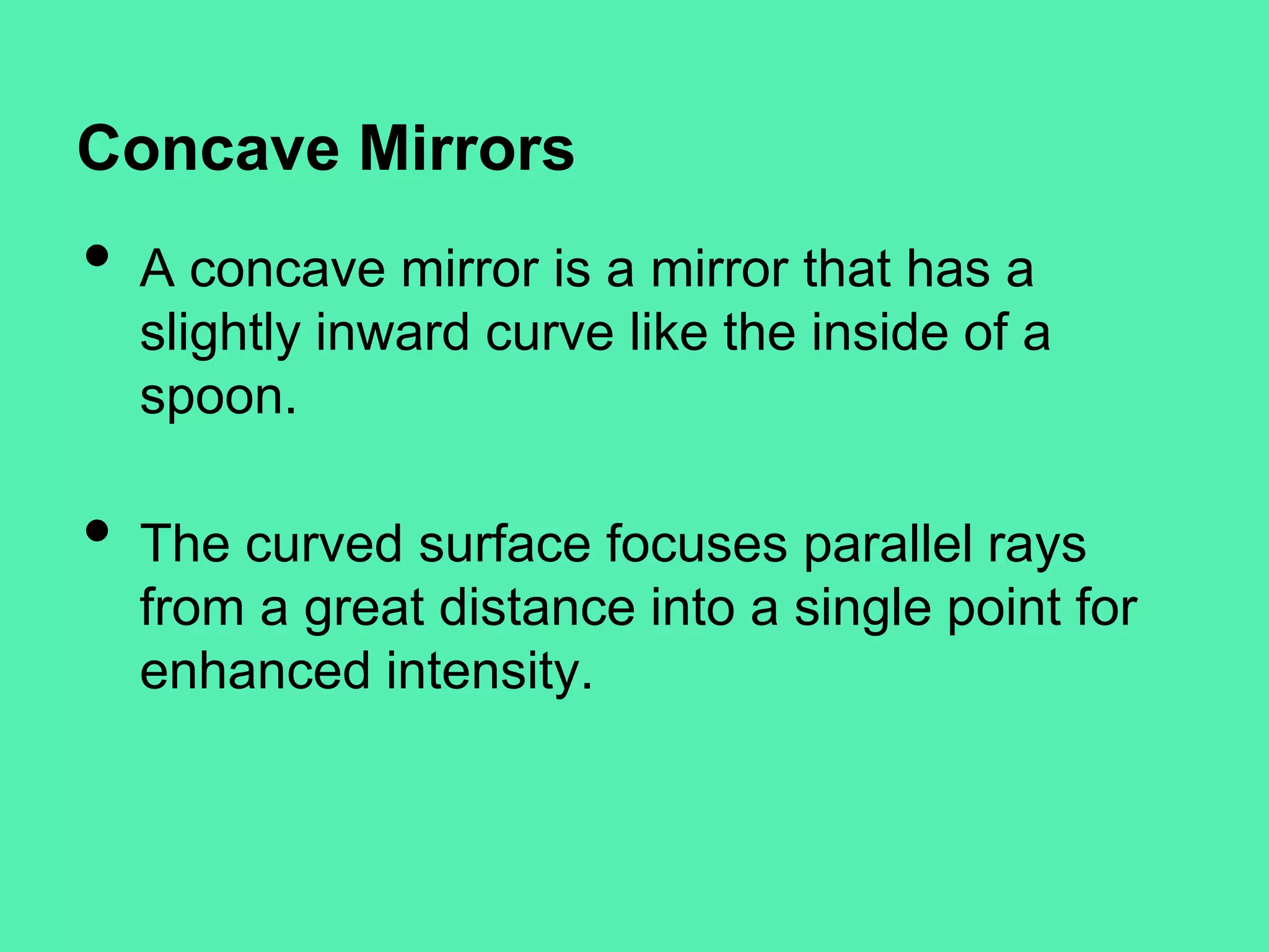 Mirror ppt | PPTX | Physics | Science