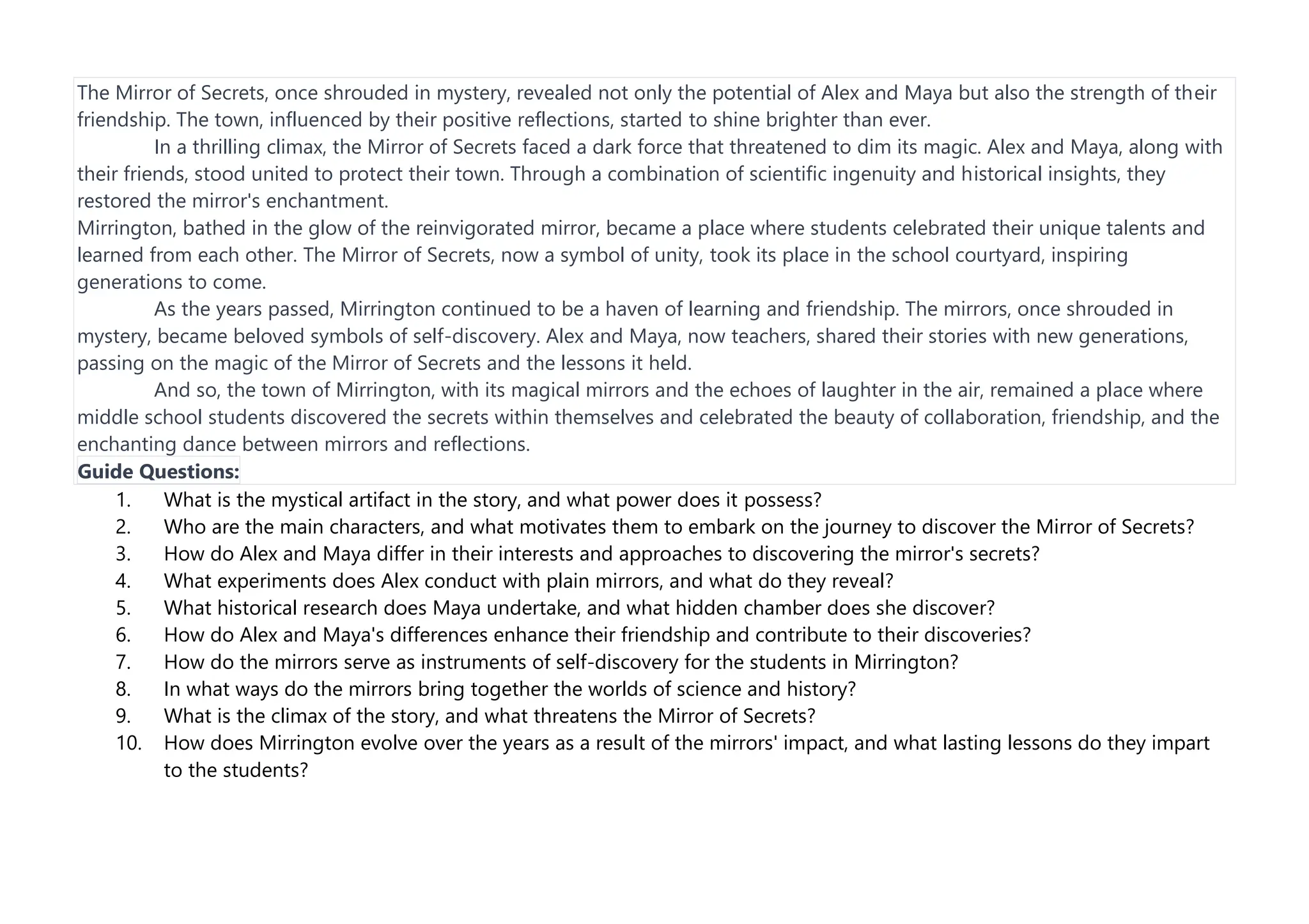 mirror reading material.docx