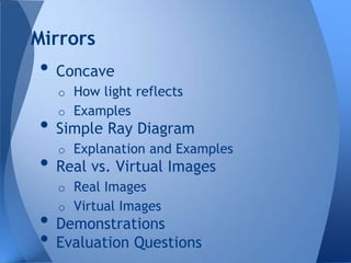 Mirrors ppt | PPTX