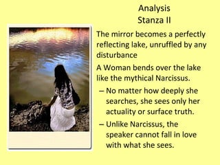 Mirror by Sylvia Plath | PPT