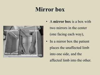 Mirror therapy | PPTX