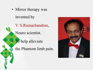 Mirror therapy | PPTX