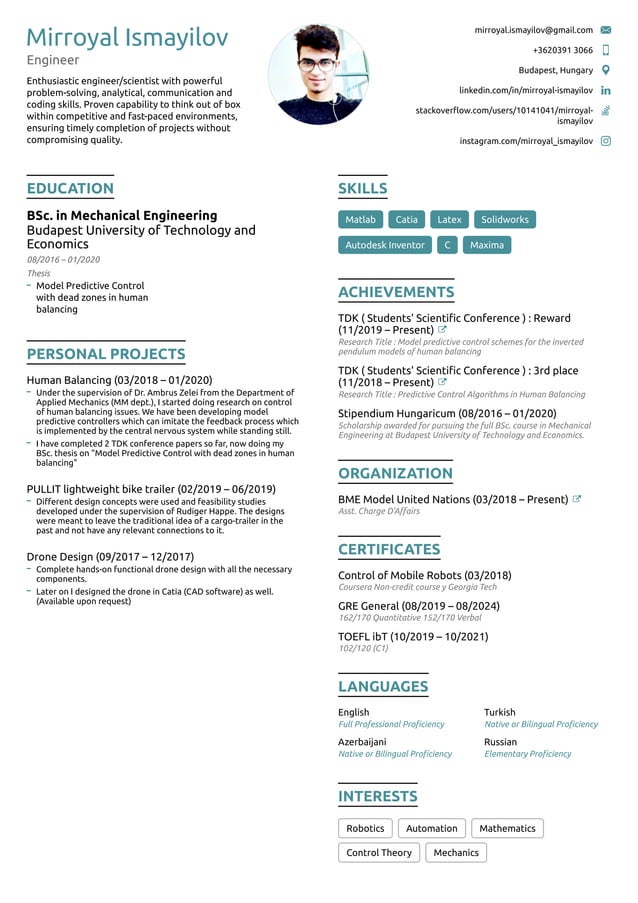 Mirroyal's resume | PDF | Computer Software and Applications | Computing