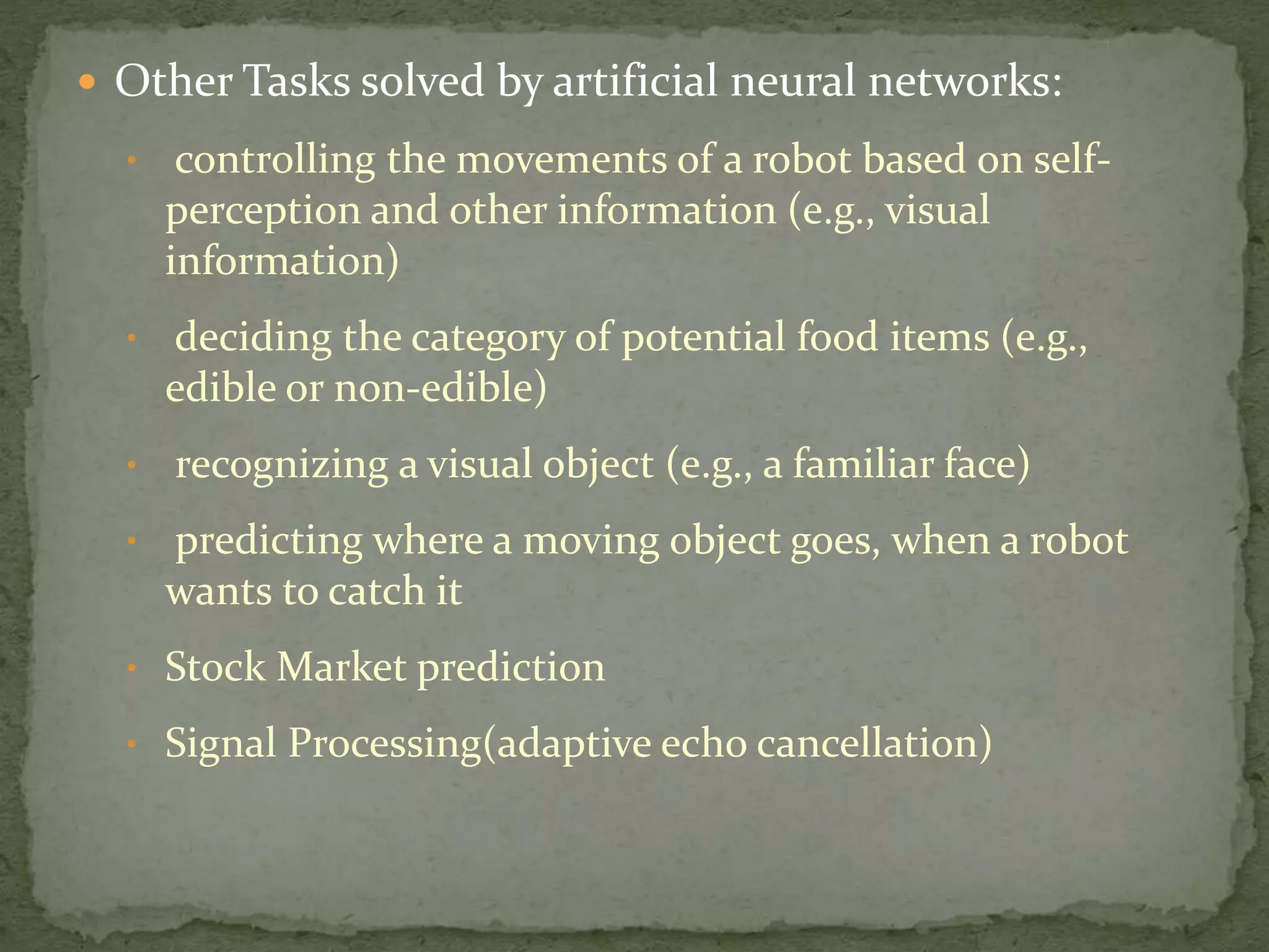 Introduction to Artificial Neural Networks | PPT
