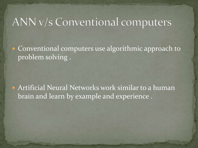 Introduction to Artificial Neural Networks | PPT