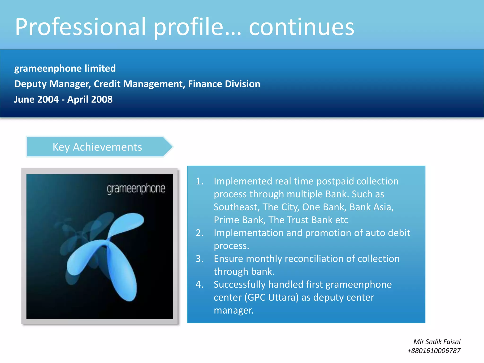 Mir Sadik Faisal Feb12 | PPT