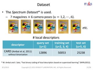 Sparse Isotropic Hashing | PPTX