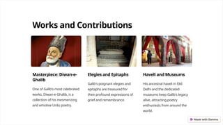 Mirza-Galib poetry with Explanation.pptx