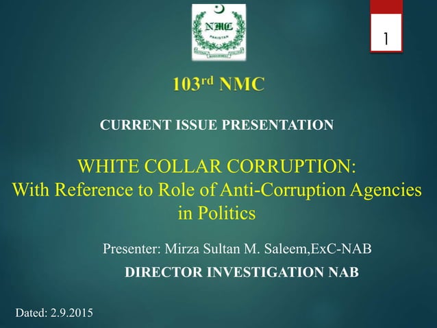 Mirza saleem wcc presentation | PPT