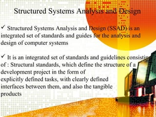 SSAD; TOOLS & TECHNIQUES | PPT