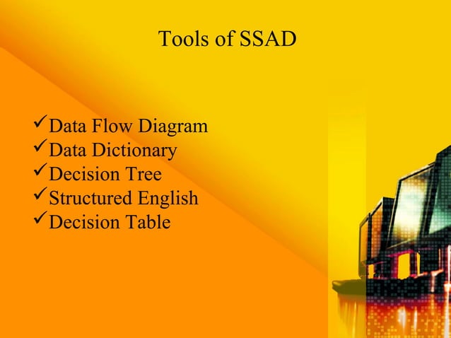SSAD; TOOLS & TECHNIQUES | PPT | Databases | Computer Software and ...
