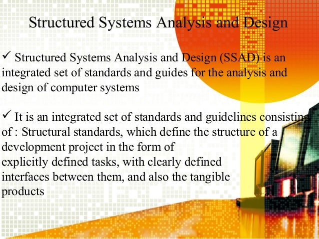 SSAD; TOOLS & TECHNIQUES
