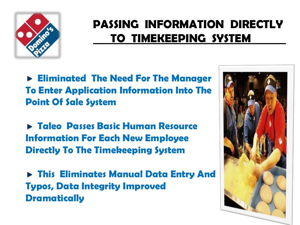 Dominos Pizza Process Flow Diagram Pizza Corner