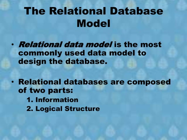 Database and Data Warehousing-Building Business Intelligence | PPT