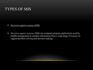 Management Information System | PPT