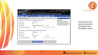Wireless Security, Firewall,Encryption | PPTX | Information and Network ...