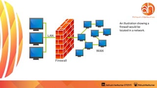Wireless Security, Firewall,Encryption | PPTX | Information and Network Security | Computing