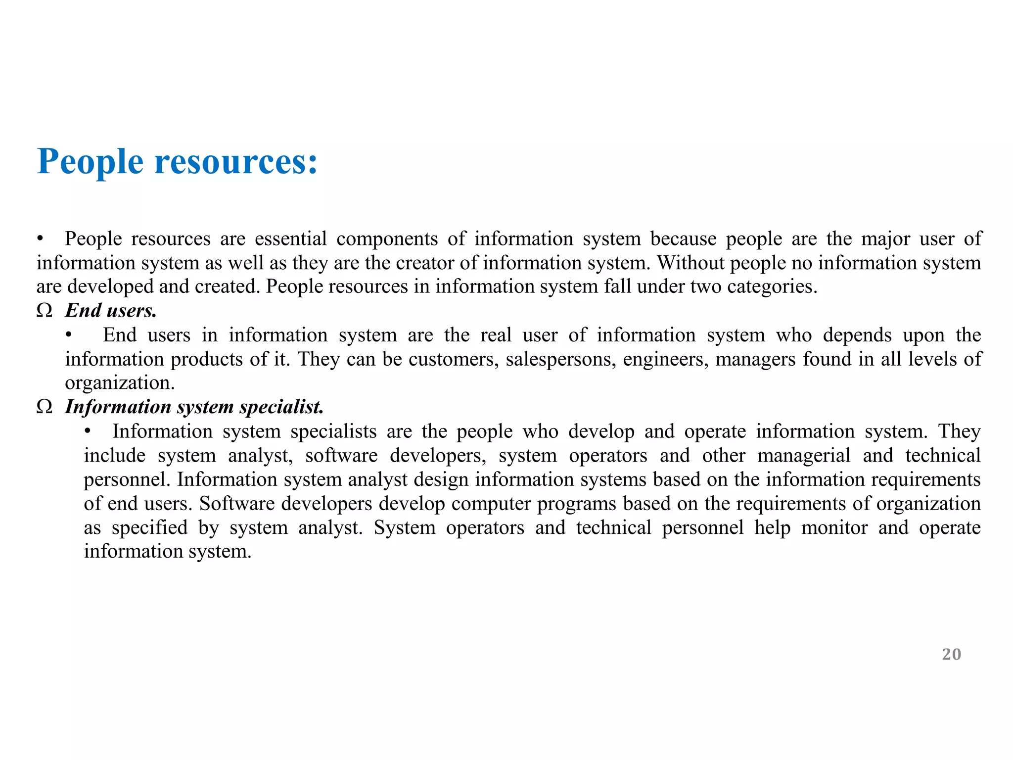introduction to management information systems (MIS) | PPTX