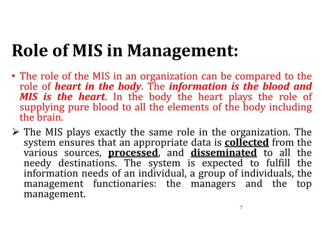 introduction to management information systems (MIS) | PPTX | Operating ...