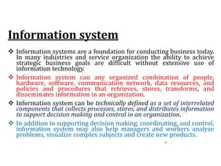 introduction to management information systems (MIS) | PPTX
