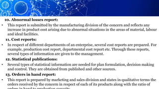 MIS and their Reports | PPT