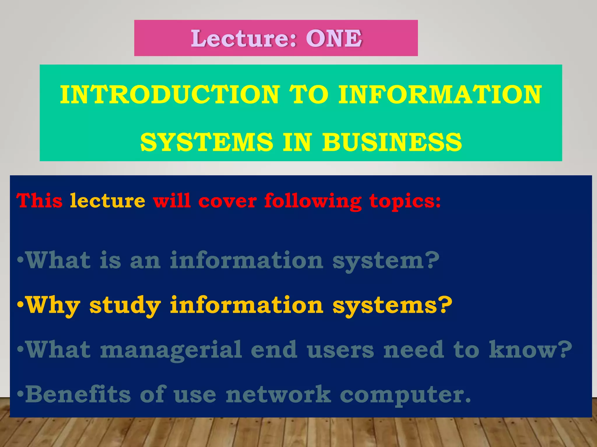 Management Information System | PPT