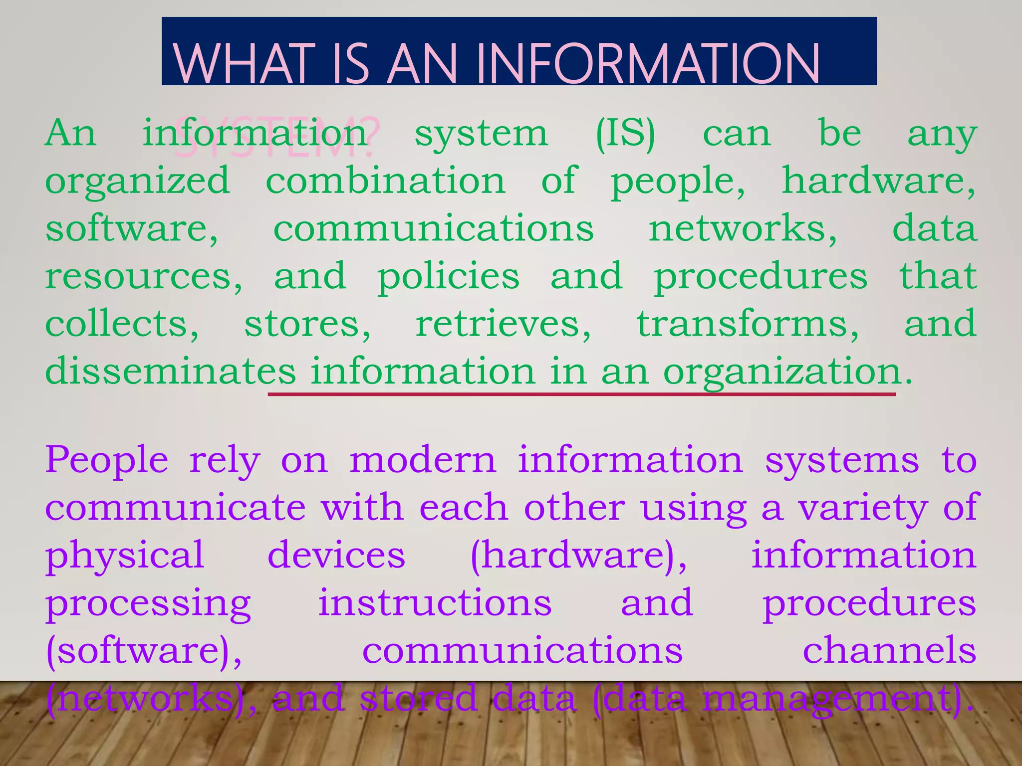 Management Information System | PPT