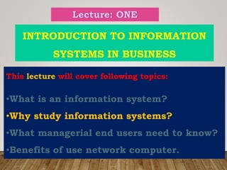 Management Information System | PPT
