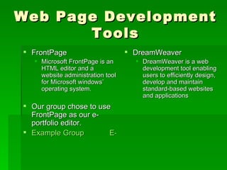 MIS 204 E-Portfolio Presentation | PPT