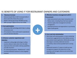 Application of IT in the food and beverage industry - Increasing ...