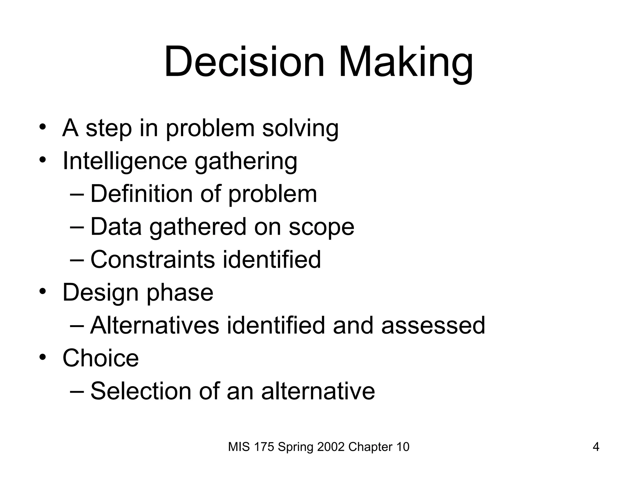 mis.ppt an management and information system | PPT