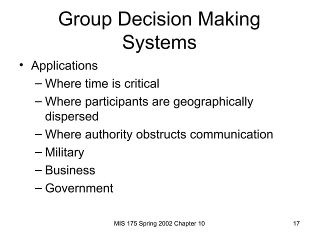 mis.ppt an management and information system | PPT