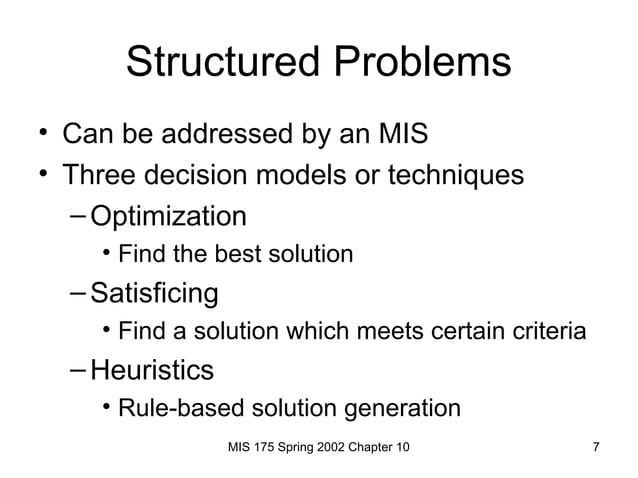 mis.ppt an management and information system | PPT