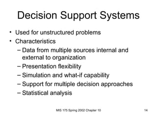 Management Information System basic information | PPT