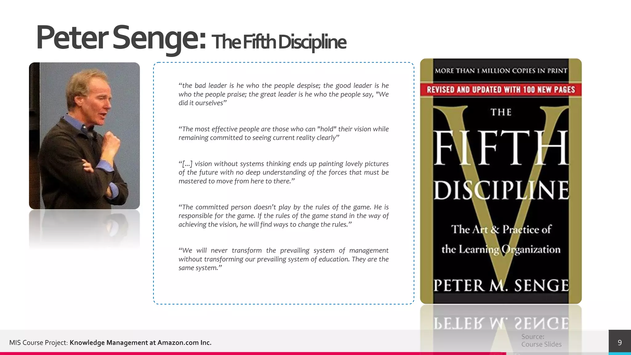 MIS amazon-knowledge management | PDF