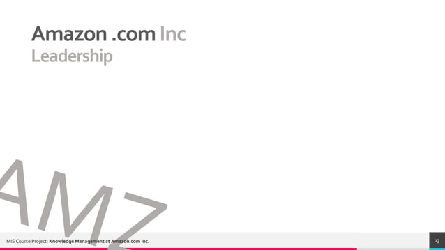 MIS amazon-knowledge management | PDF | Cloud Computing | Internet