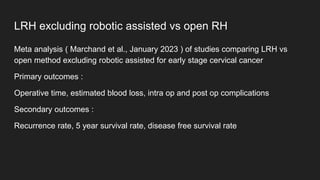 Minimally Invasive Surgery - cervical cancer.pptx