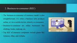 E-Business and E- Business Type and Transaction Process System | PPTX