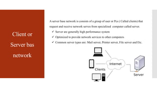 Business Network and Telecommunication, LAN vs WAN | PPTX