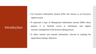 Executive Information System in Management Information System | PPTX