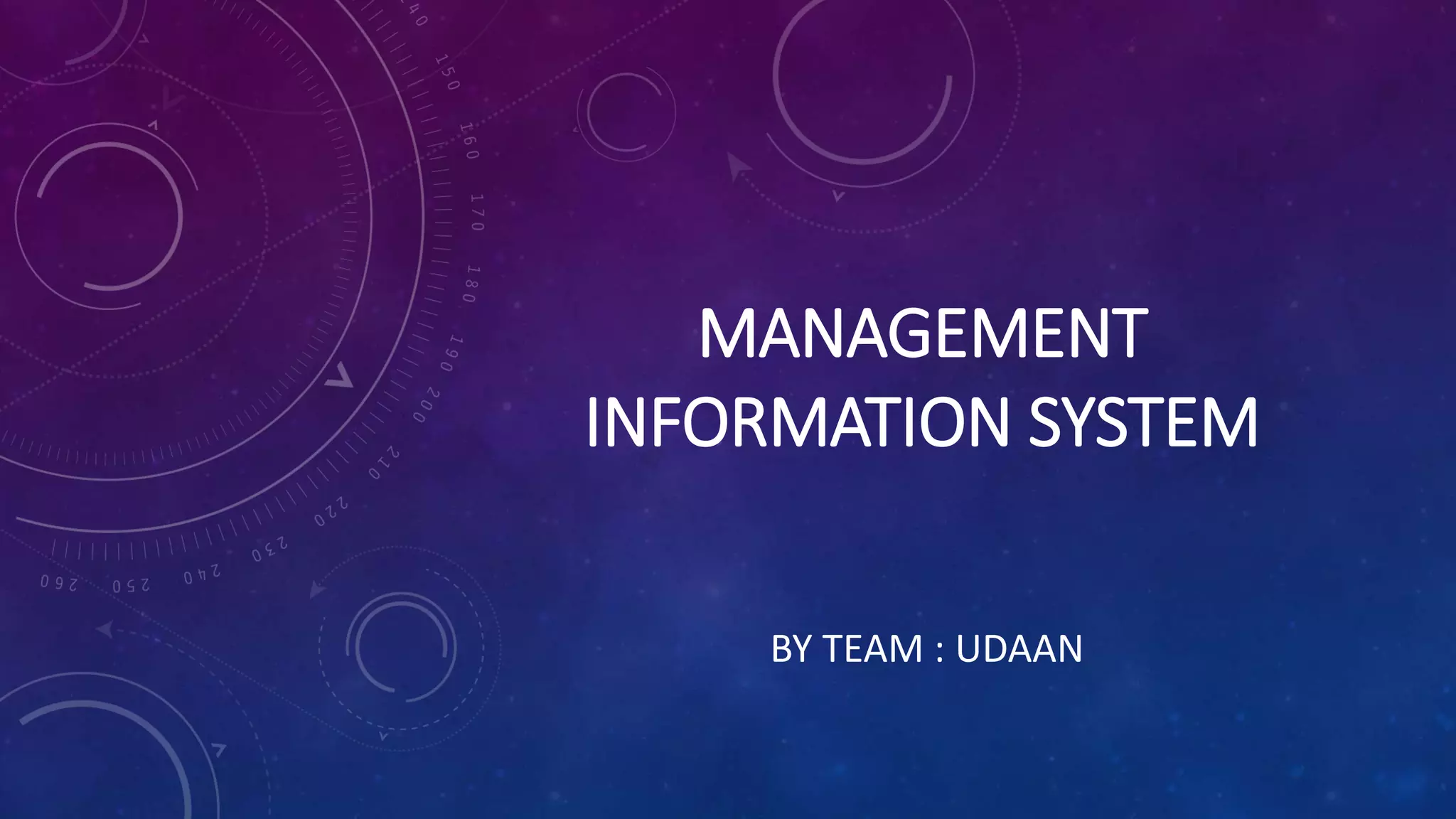 Management information system in marketing, finance and Human resources ...