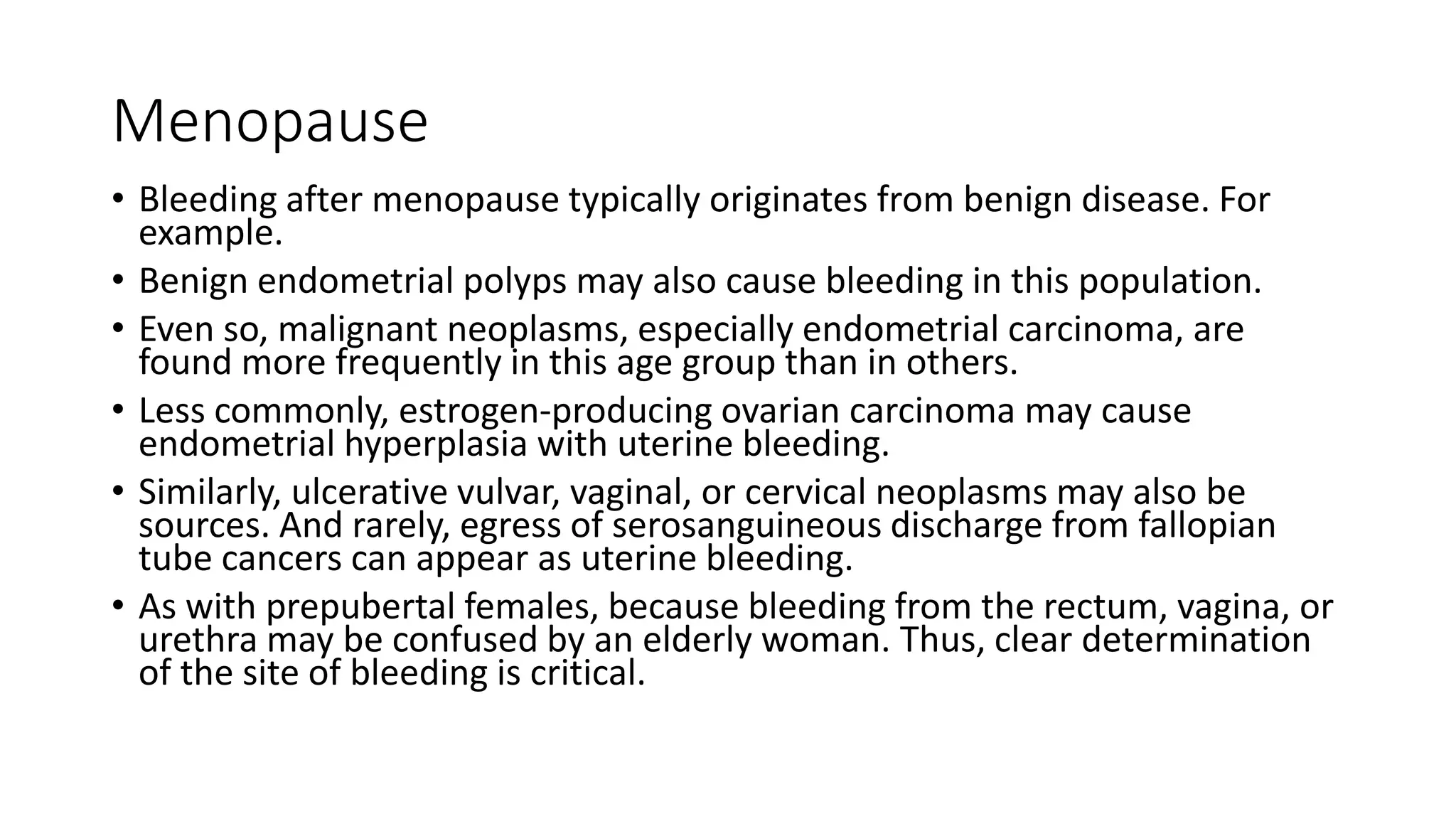 minimal invasive surgeries in dysfunctional uterine bleeding | PPT