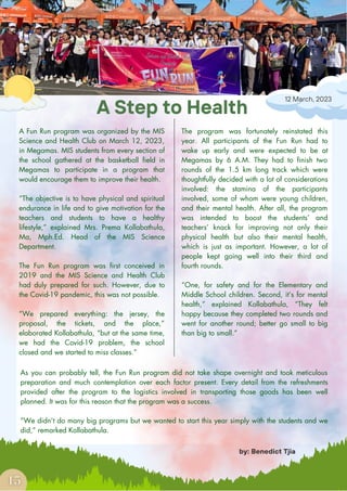 MIS - News January March 2023 | PDF