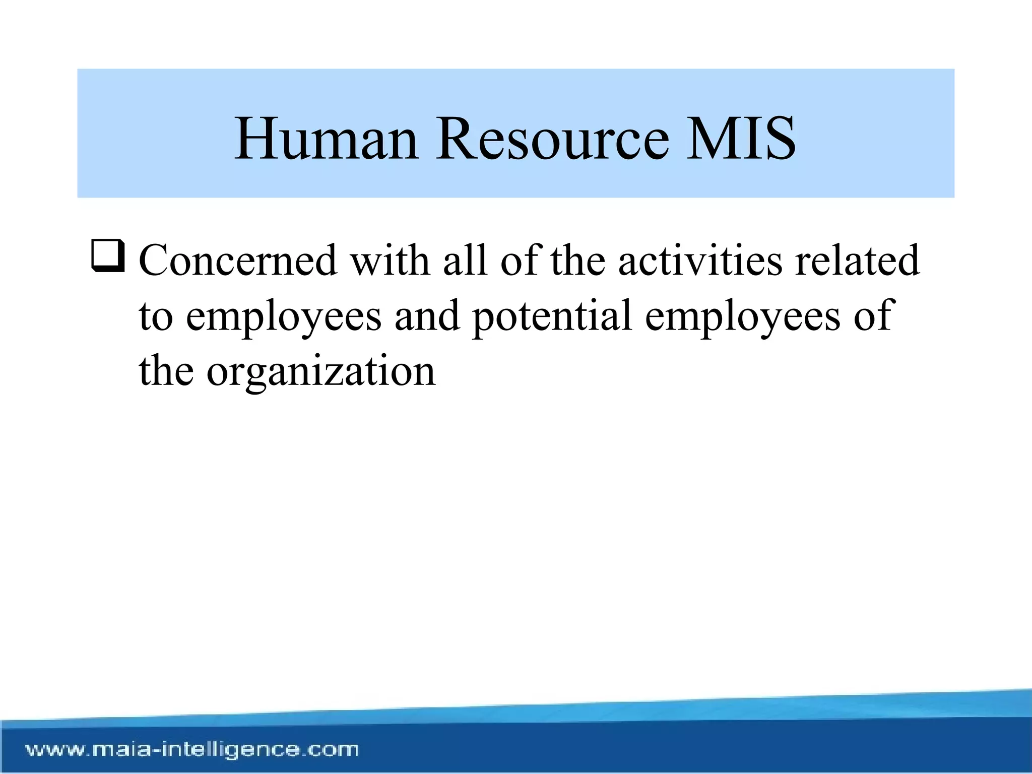 MIS Presentation | PPT