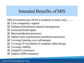 MIS Presentation | PPT