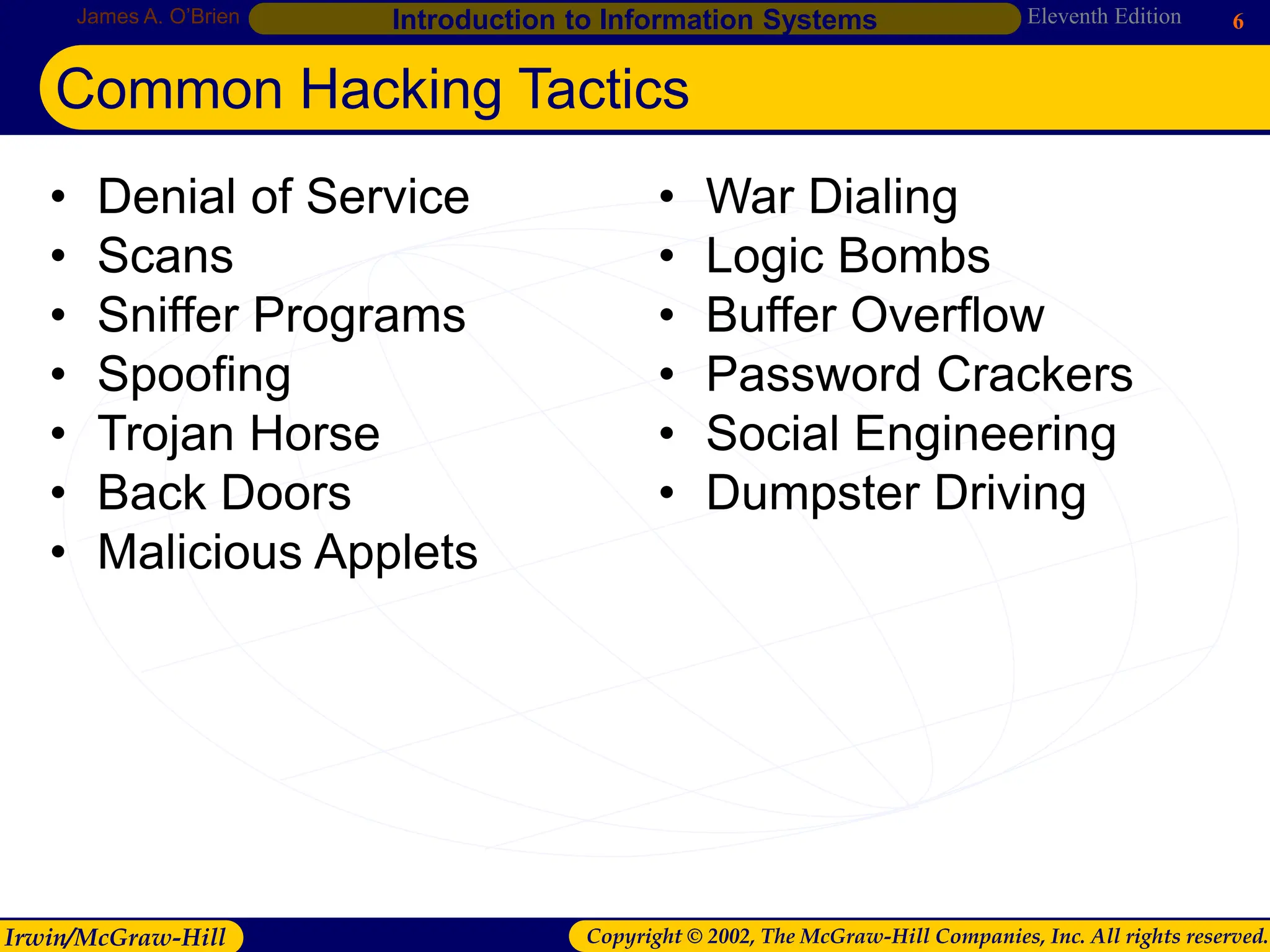 MIS - SECURITY AND ETHICAL CHALLENGES.ppt