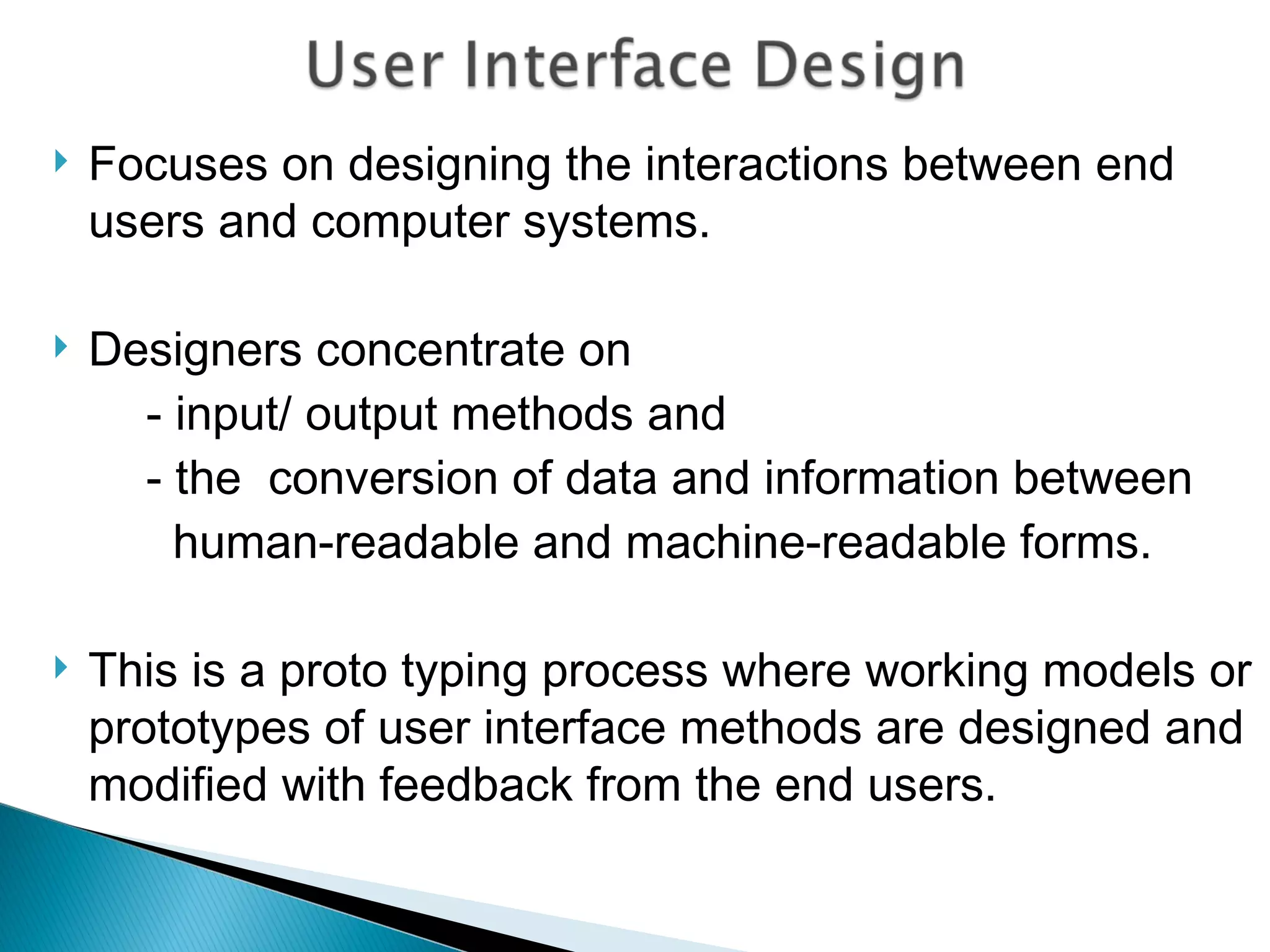 Mis system analysis and system design | PPT