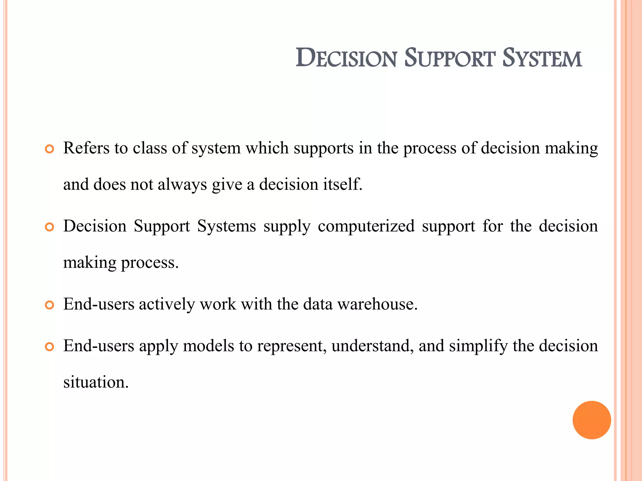 Decision Support System Management Information System Pptx Operating Systems Computer
