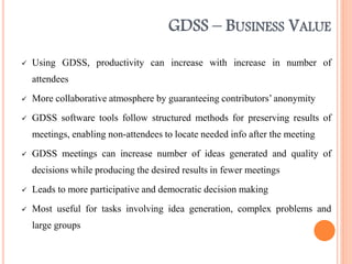 Decision Support System - Management Information System | PPTX