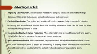 Management information system | PPTX